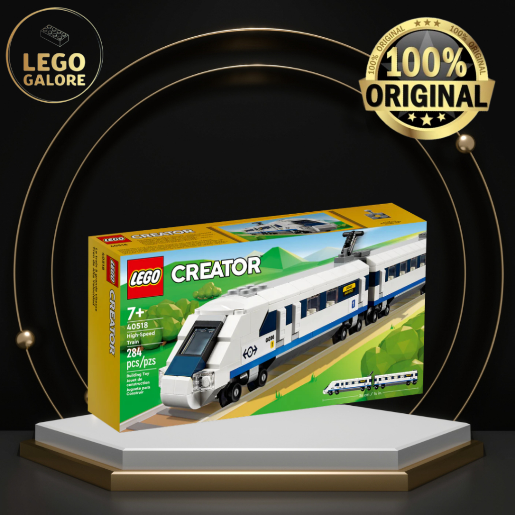 [Lego Galore] LEGO Creator 40518 High-Speed Train | Shopee Singapore