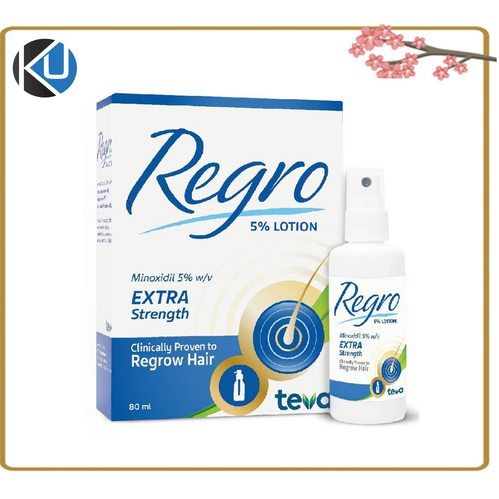 [E:2027/28] REGRO Topical 5% Hair Solution Extra Strength (Clinically ...