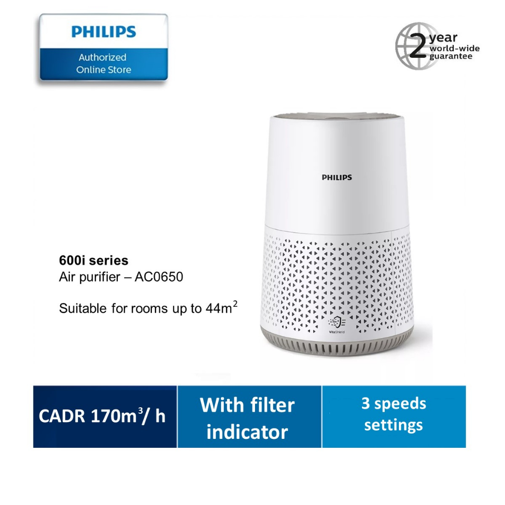 Philips 600i Series Air Purifier for rooms up to 44m squared | ultra ...