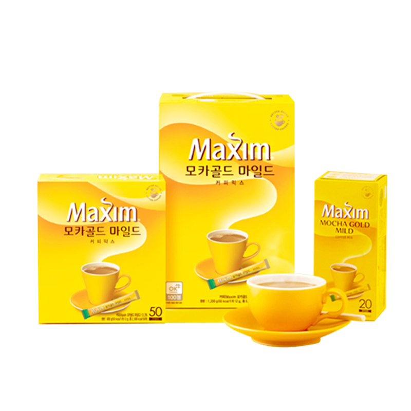 *READY TO BE SHIPPED* [MAXIM] MOCHA GOLD MILD 20T//50T//100T //Korea ...