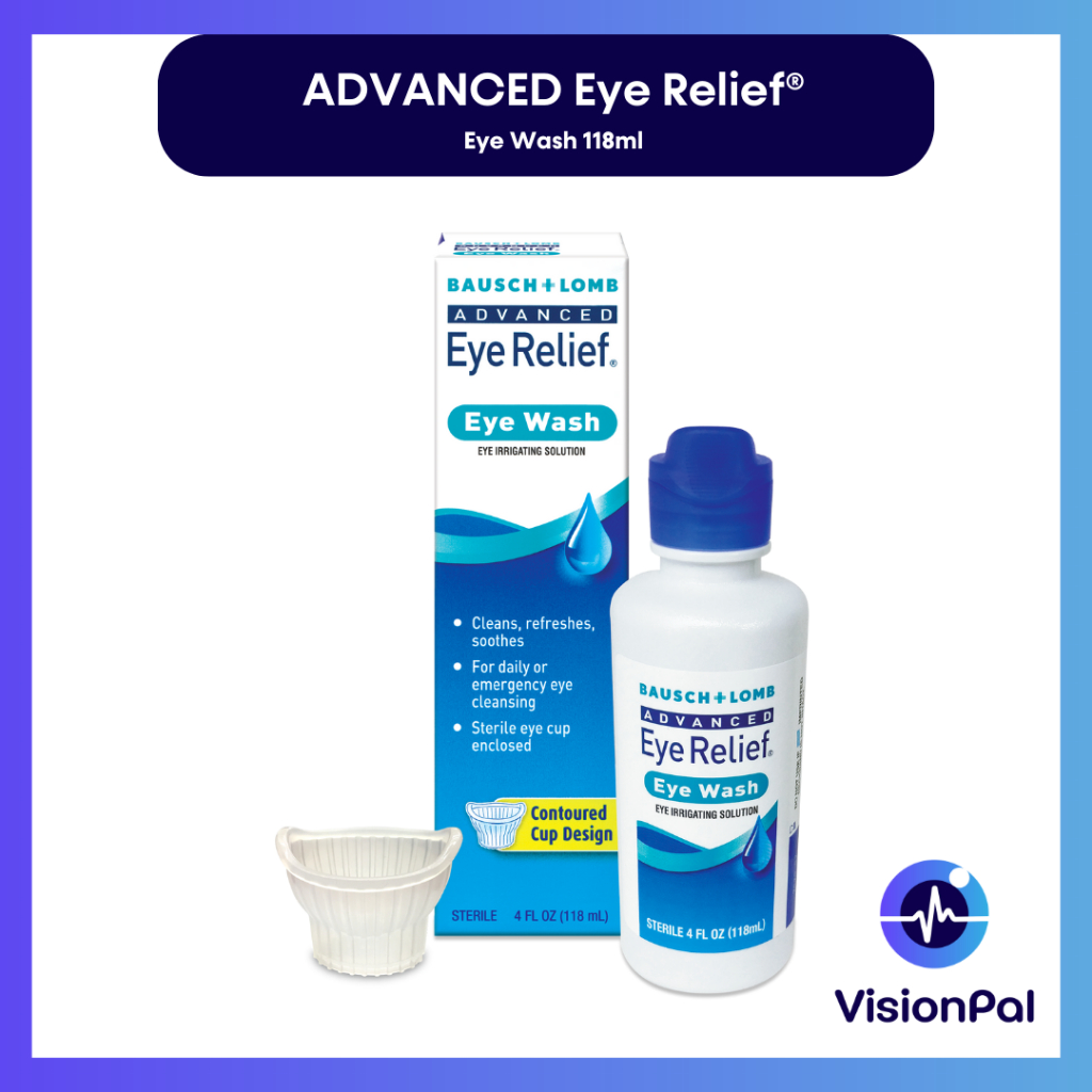 Advanced Eye Relief Eye Wash 118ml | Shopee Singapore
