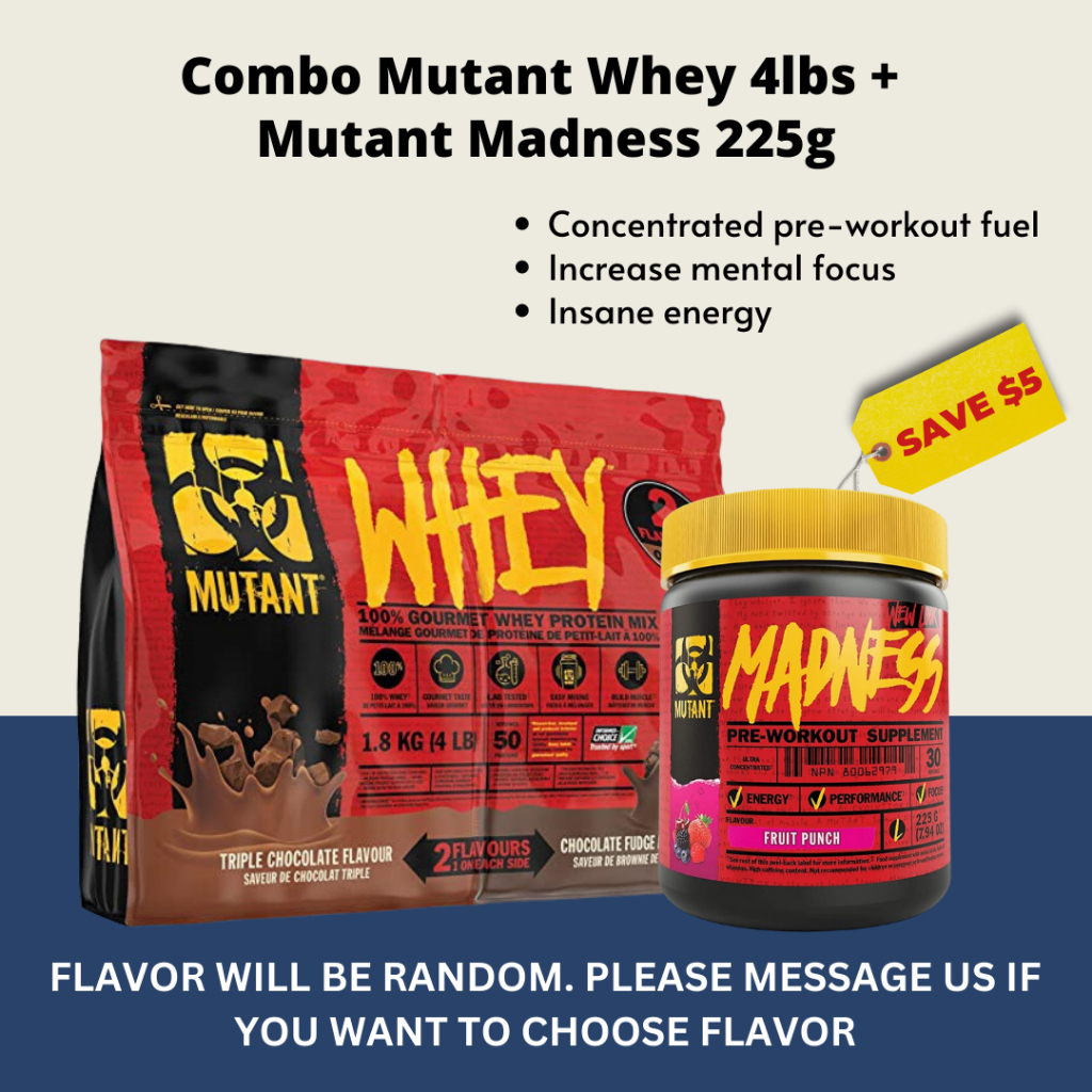 Mutant WHEY - 100% Whey Protein, added Digestive Enzymes help Build ...