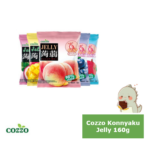 [Bundle of 6] Cozzo Konnyaku Jelly 160g [Halal] | Shopee Singapore