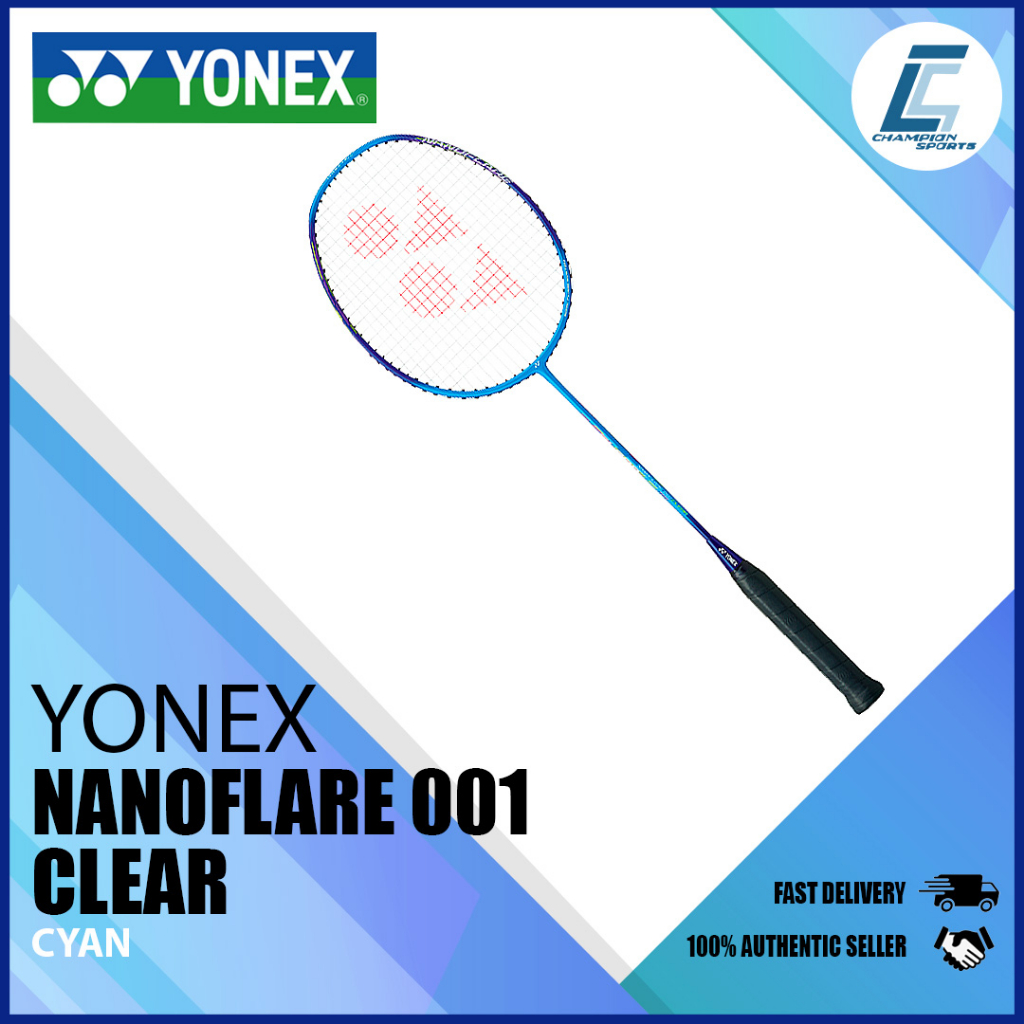 Yonex Nanoflare 001 Clear Badminton Racket (5U5) (NF-001CGE) (QQ3/RO) | Shopee Singapore