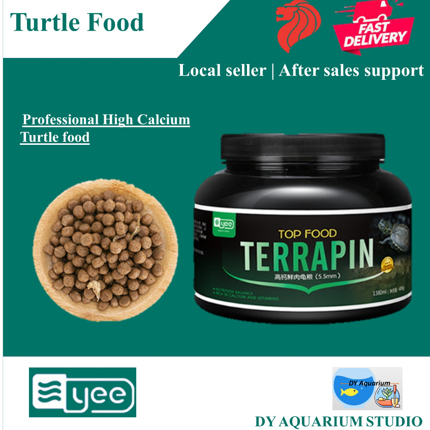 YEE Terrapin Turtle Food, Aquarium Food With 5 Types Of Meat, Rich In ...