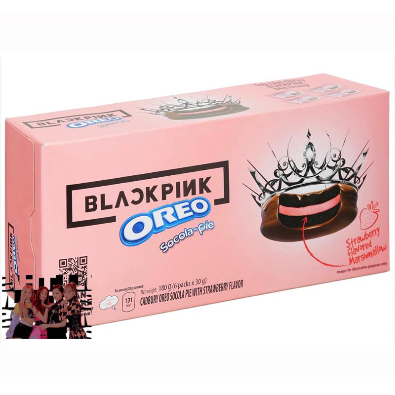 Oreo X BLACKPINK Socola- Pie Limited Edition | Shopee Singapore