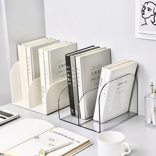 【SG Local Stock】Book Stand Bookend Plastic Storage Box Book Shelf ...