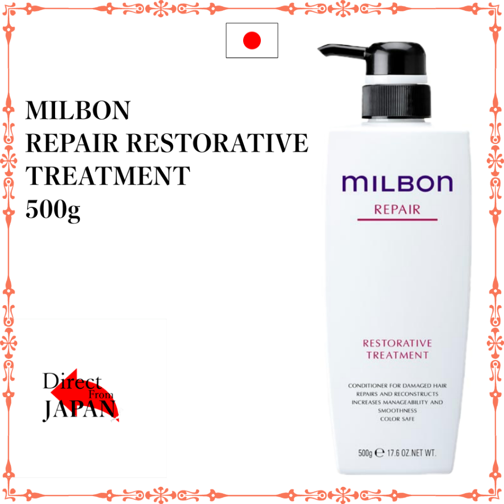 Global Milbon Repair Restorative Treatment 500g | Shopee Singapore