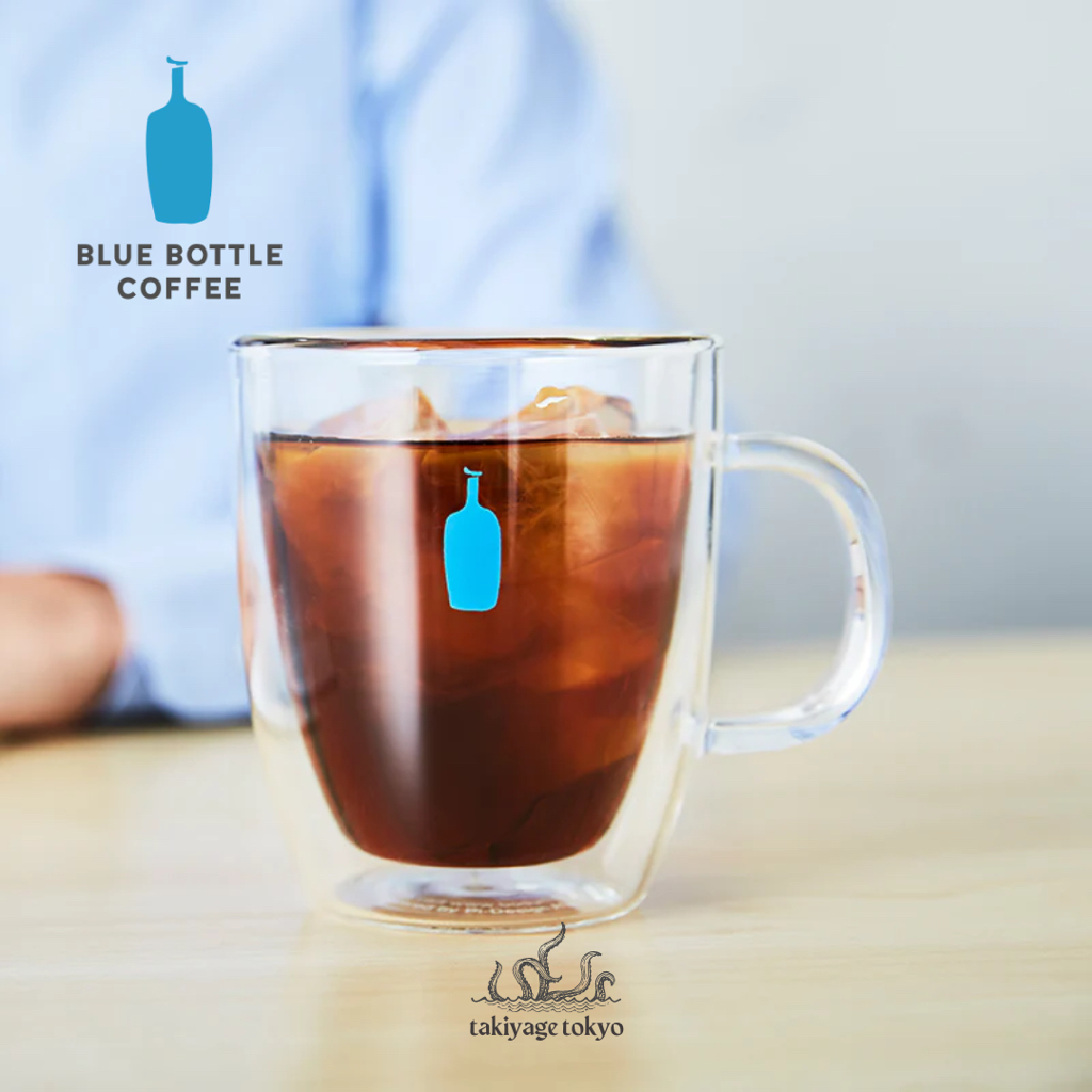 BLUE BOTTLE COFFEE JAPAN x Bodum Double Wall Glass Mug | Direct from ...