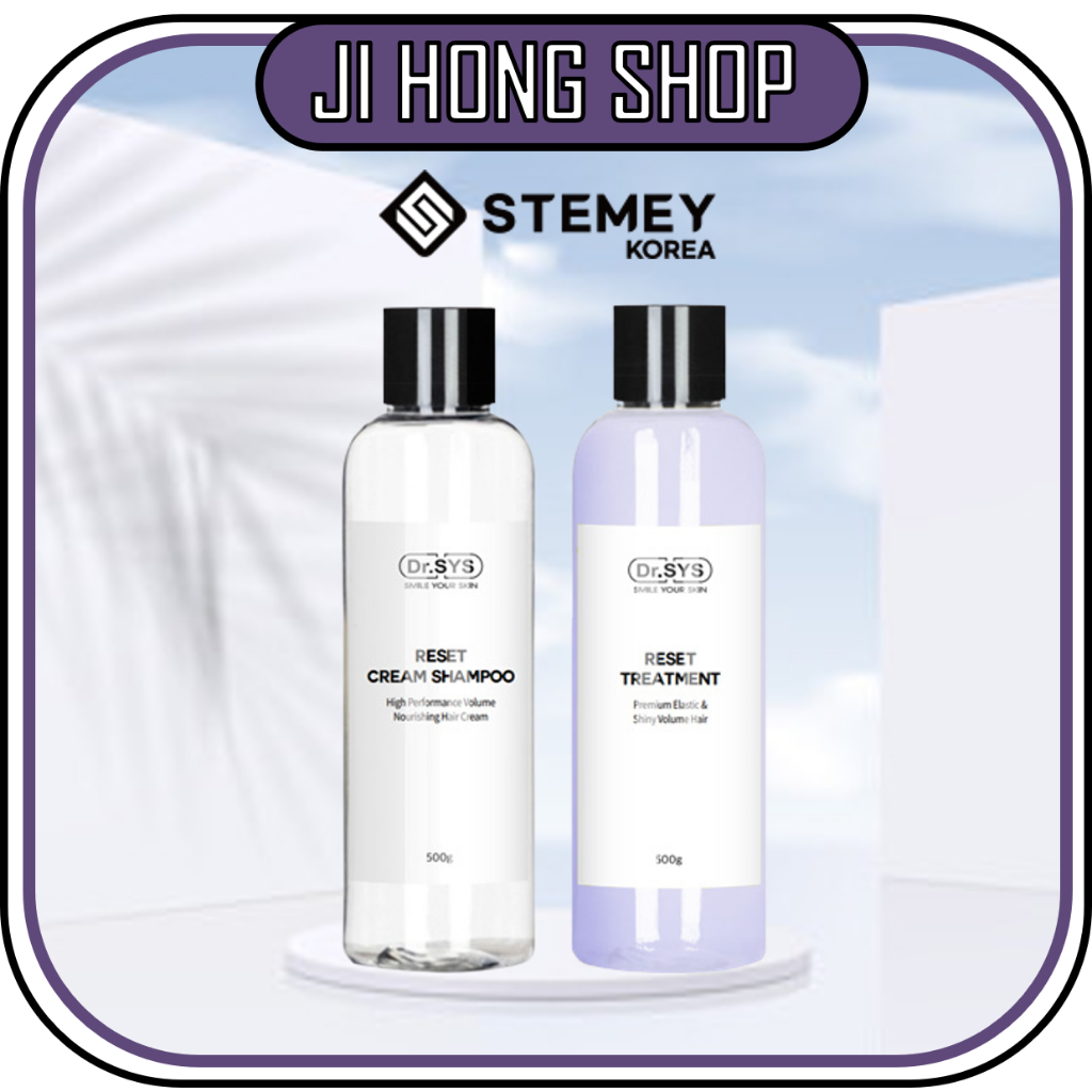 [ Dr.SYS ] Reset Cream Shampoo & Treatment 500ml ( scalp nutrition ...