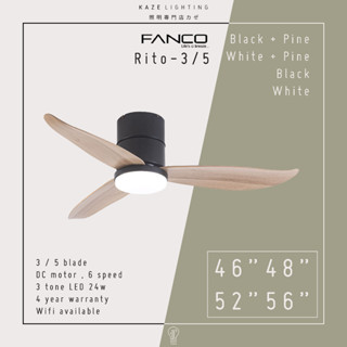 [INSTALLATION] - FANCO RITO - 3 / RITO - 5 46, 48, 52 & 54Inch DC Motor ...
