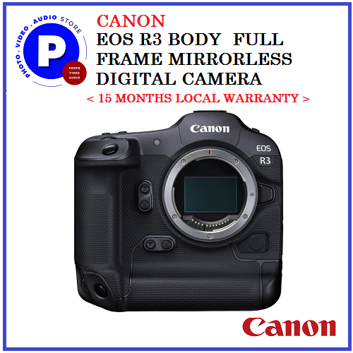CANON EOS R3 BODY FULL-FRAME MIRRORLESS DIGITAL CAMERA | Shopee Singapore