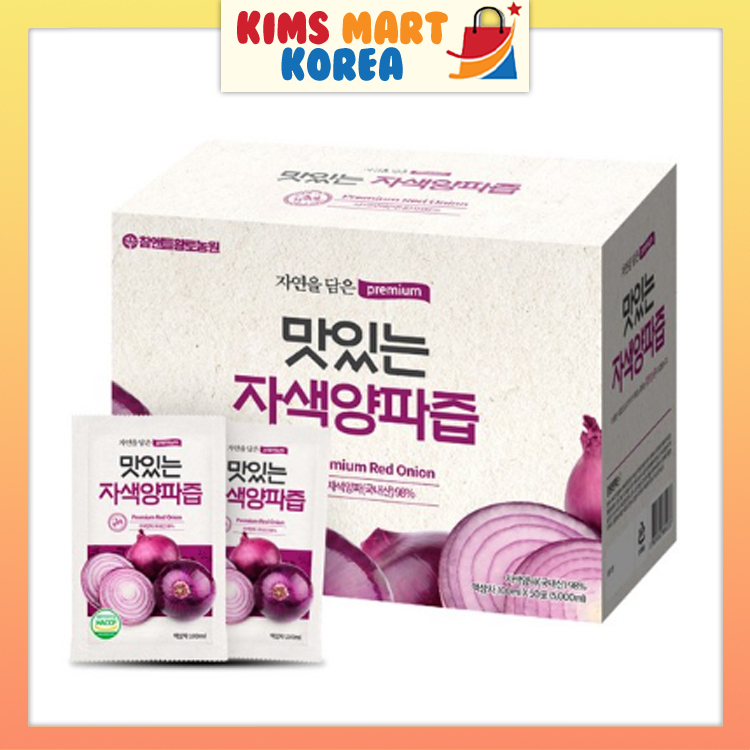 Chamen Red Onion Extract Juice Korean Premium Health Drink Food 100ml x ...