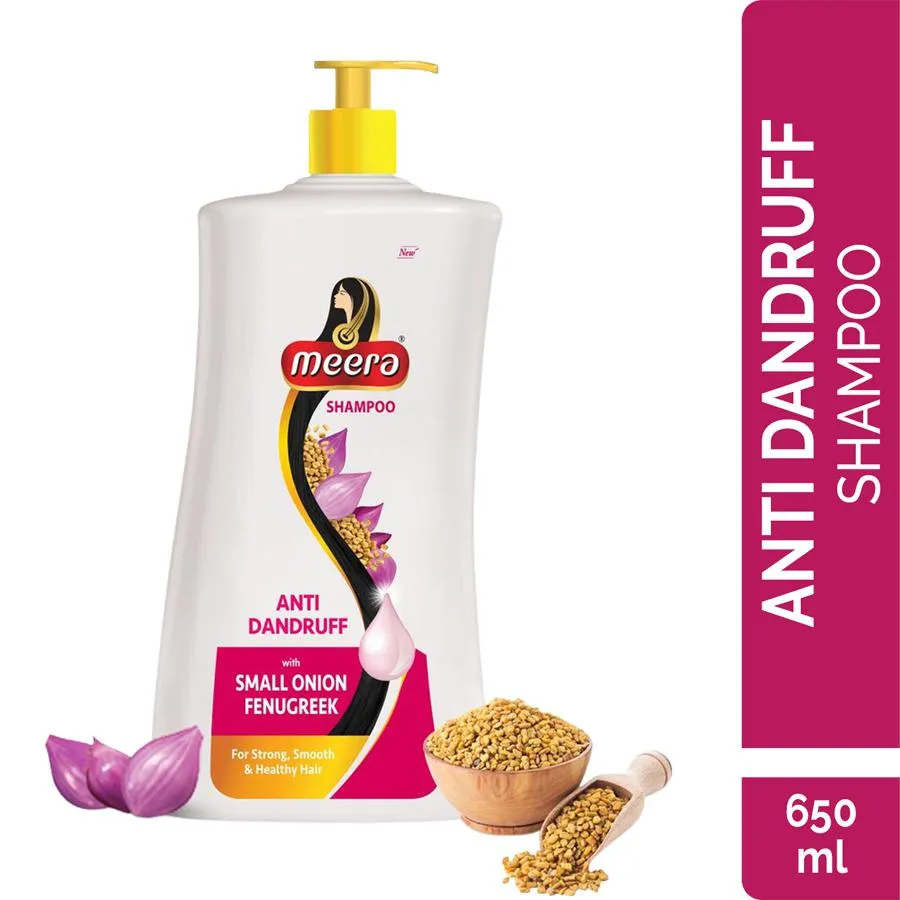 Meera Anti Dandruff Shampoo - 650 mL(LARGE) | Shopee Singapore