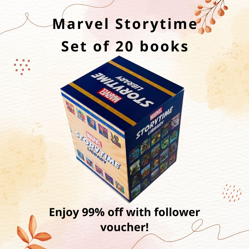 [SG Stock] Marvel Storytime Series Box Set (20 Books) | Shopee Singapore