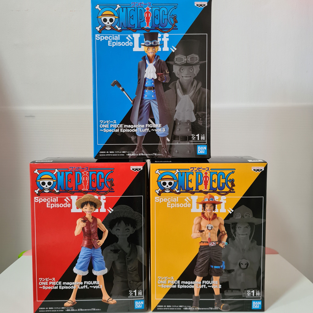 Authentic Banpresto ONE Piece Magazine Figure Special Episode Luff Vol ...