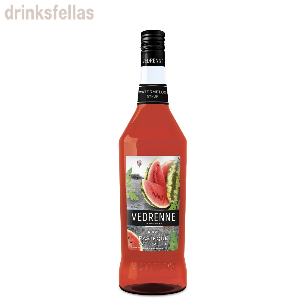 Vedrenne Watermelon Syrup 1000ml | Shopee Singapore