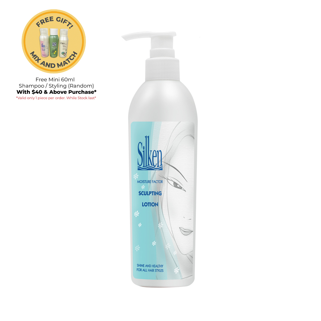 Silken 142 Sculpting Lotion 300ml - Hair Lotion | Shopee Singapore