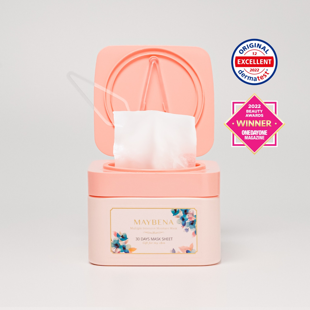 Maybena 30 Day Intensive Moisture Mask Pack (Moisturising + Soothing ...