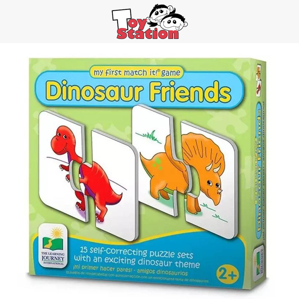 The Learning Journey My First Match It - Dinosaur Friends Educational ...