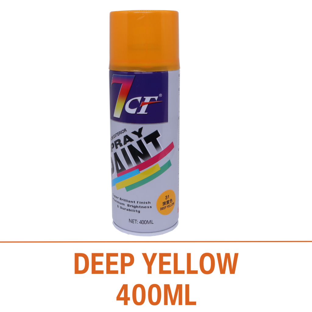 7CF Spray Paint Mix Color Matt Black White Lacquer Grey Silver Blue Red ...