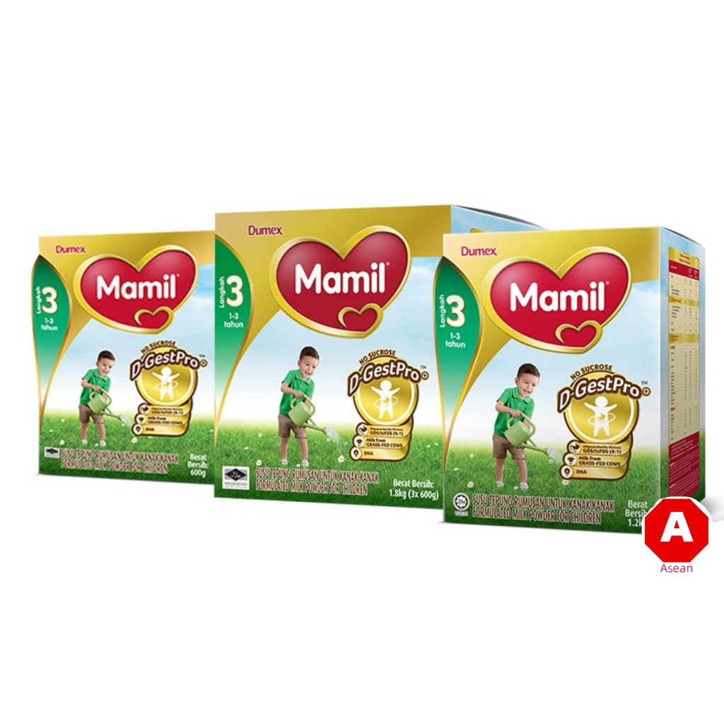 MAMIL STEP 3 FORMULATED MILK POWDER FOR CHILDREN 1-3 YEARS// 600G // 1 ...