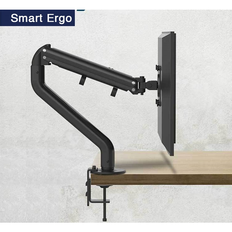 Smart Ergo Ergonomic Single Monitor Arm | VESA Monitor Mount | Shopee ...