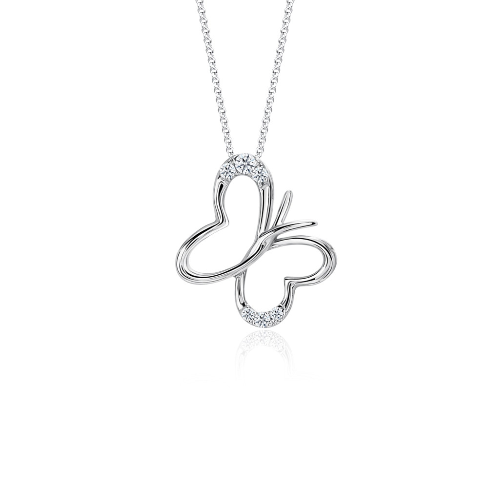 Sk jewellery white gold necklace store