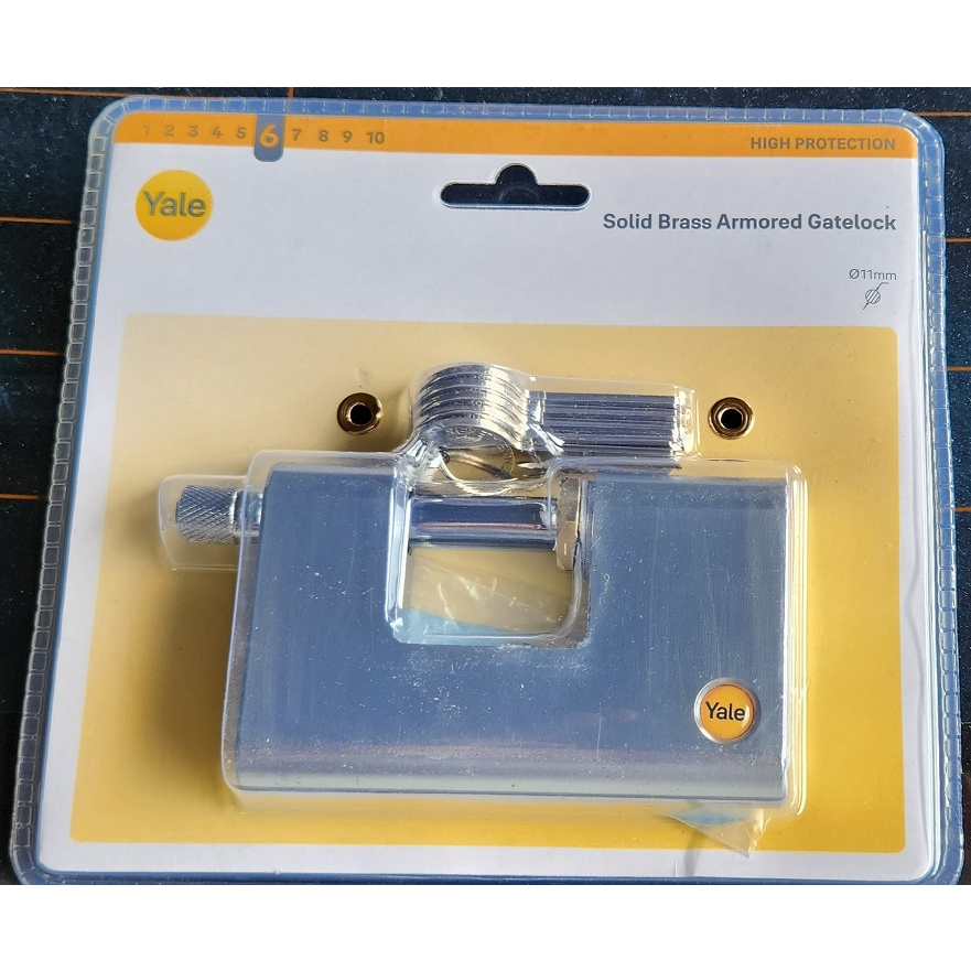 Yale Gatelock - Y188/100/120/1/5 c/w 5 Keys - New Design - Secured on ...