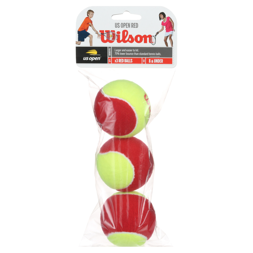 Wilson Red Starter Stage 3 Kids Junior Tennis Balls ITF Approved / 1 ...