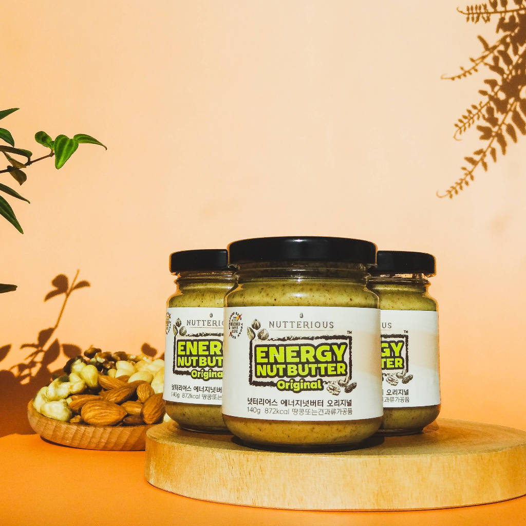 Nutterious Energy Nut Butter (Mixed nut spread made with 6 nuts and MCT ...