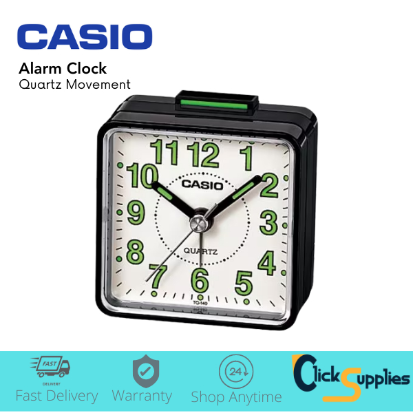 Casio Table Alarm Clock Analogue Buzzer Quartz Movement Reliable and ...