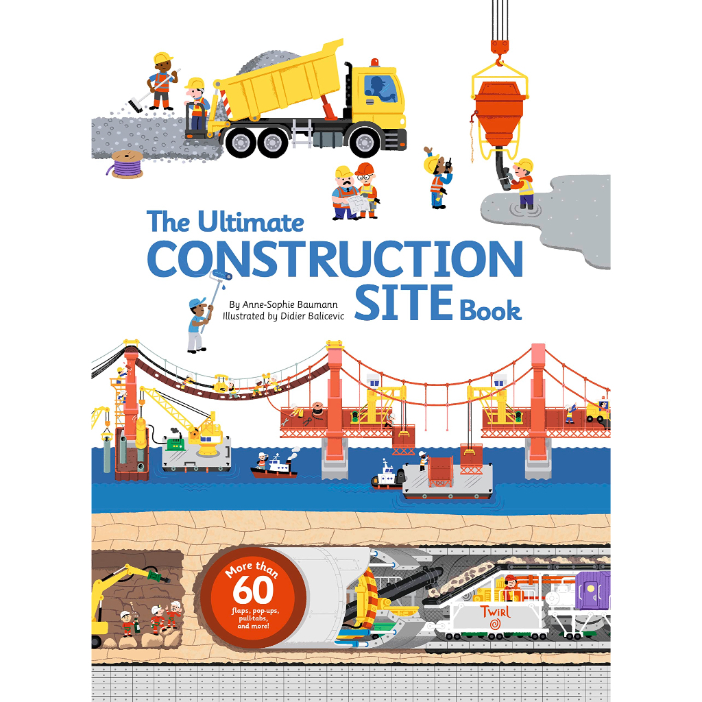 SG LOCAL STOCK ⌁ The Ultimate Book of Construction Site Interactive Pop ...