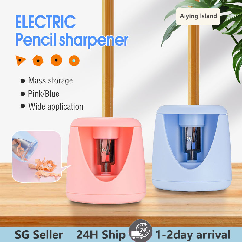 【SG】Rechargeable Electric Pencil Sharpener Children day Students Office ...
