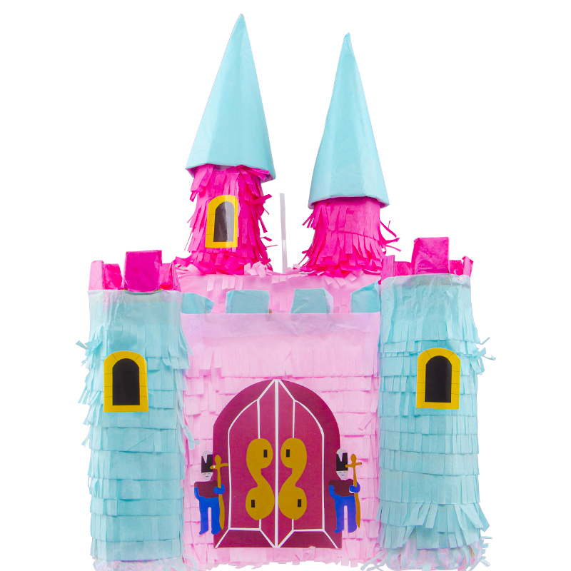 Princess Castle Pinata (40cm x 29cm x 37cm) (Comes With Free Stick ...