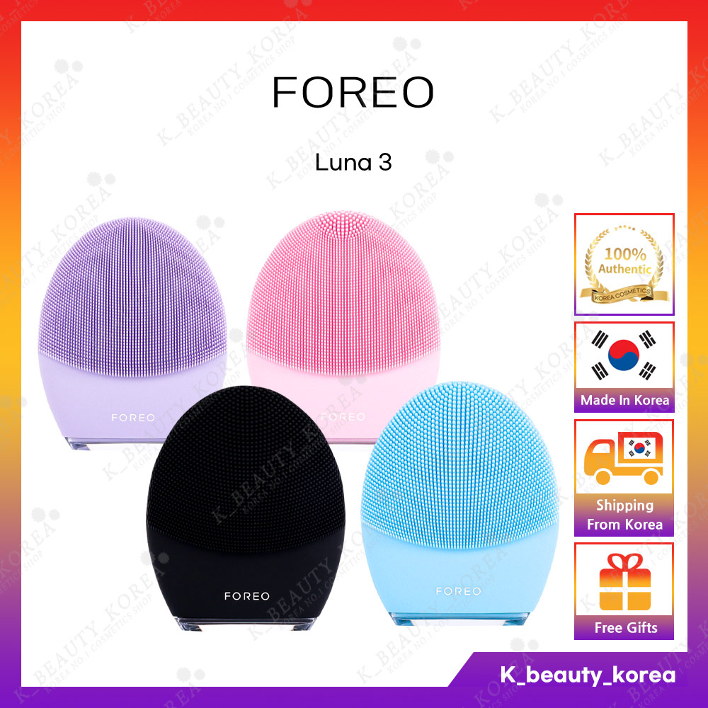 [FOREO] LUNA 3 / Facial Cleansing Device [100% Original Product] / Free ...