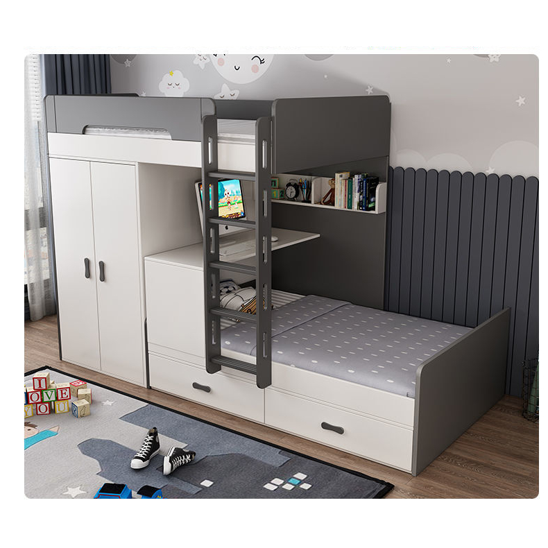 (Free Installation) Modular Children's bed Series /bed frame/staircase ...