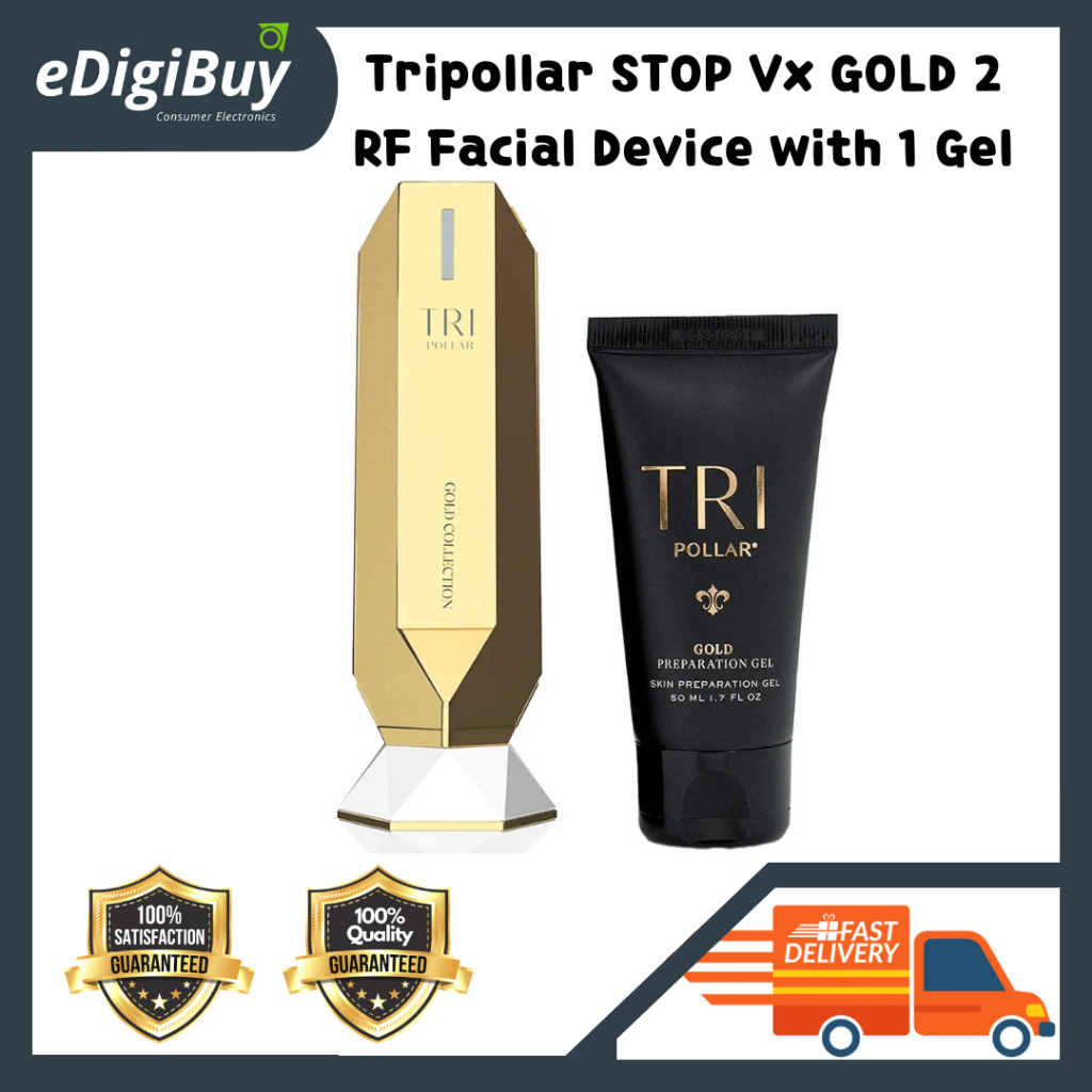 Tripollar STOP Vx GOLD 2 RF Facial Device with 1 Gel | Shopee Singapore