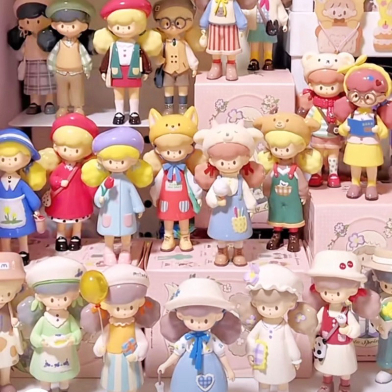Molinta Blind Box Gossip Club Series Party Animals Series Spring List ...