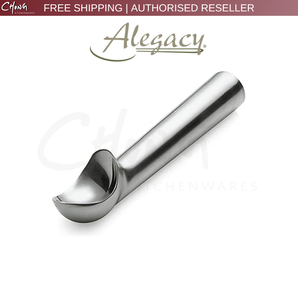 Alegacy One-Piece Ice Cream Dipper, Aluminium [Scoop/Anti/Freeze ...