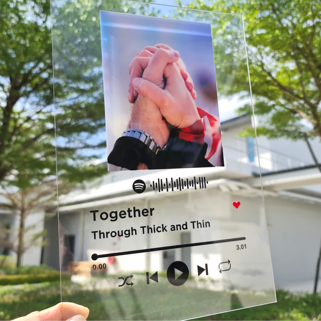 Spotify Acrylic Plaque | Spotify Photo Keychain - Fully Customizable ...