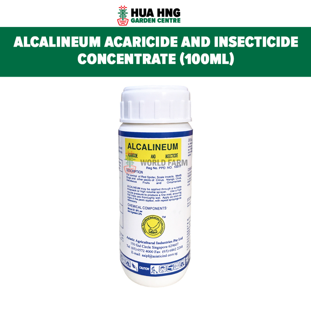 Alcalineum Acaricide and Insecticide, White Oil Concentrate (100ml ...