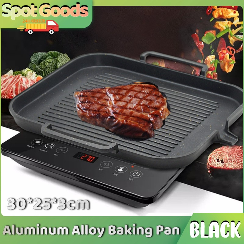 [SG stock]cherry™ Induction Gas Ceramic Stove Friendly BBQ Grill Pan ...