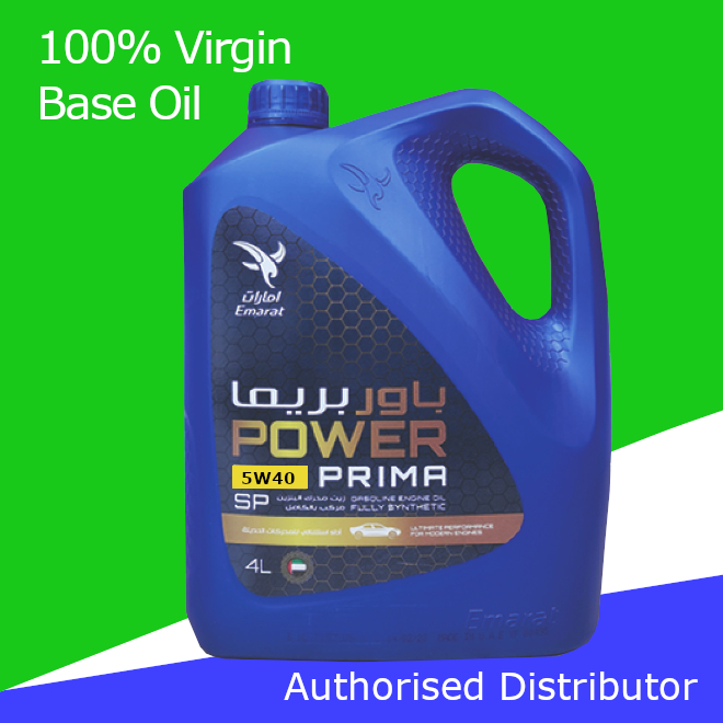 Emarat Power Prima Engine Oil 5W40 SP (4L) | Shopee Singapore
