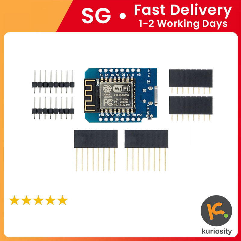 WiFi Module WeMos D1 Mini ESP8266 V4 Type-C | Shopee Singapore