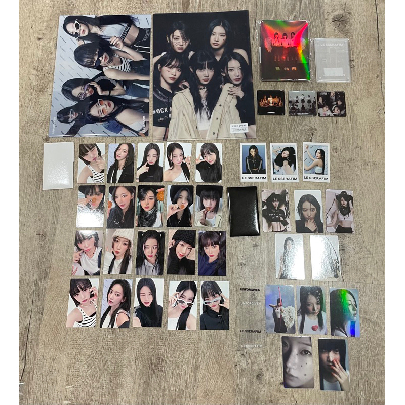 Lesserafim Unforgiven Le Sserafim PC POB Lucky Draw Weverse Japan UMS ...