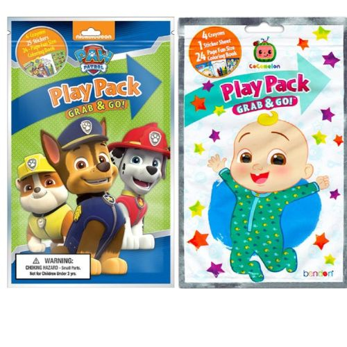 PAW Patrol/Cocomelon Play Pack (Bendon) | Shopee Singapore