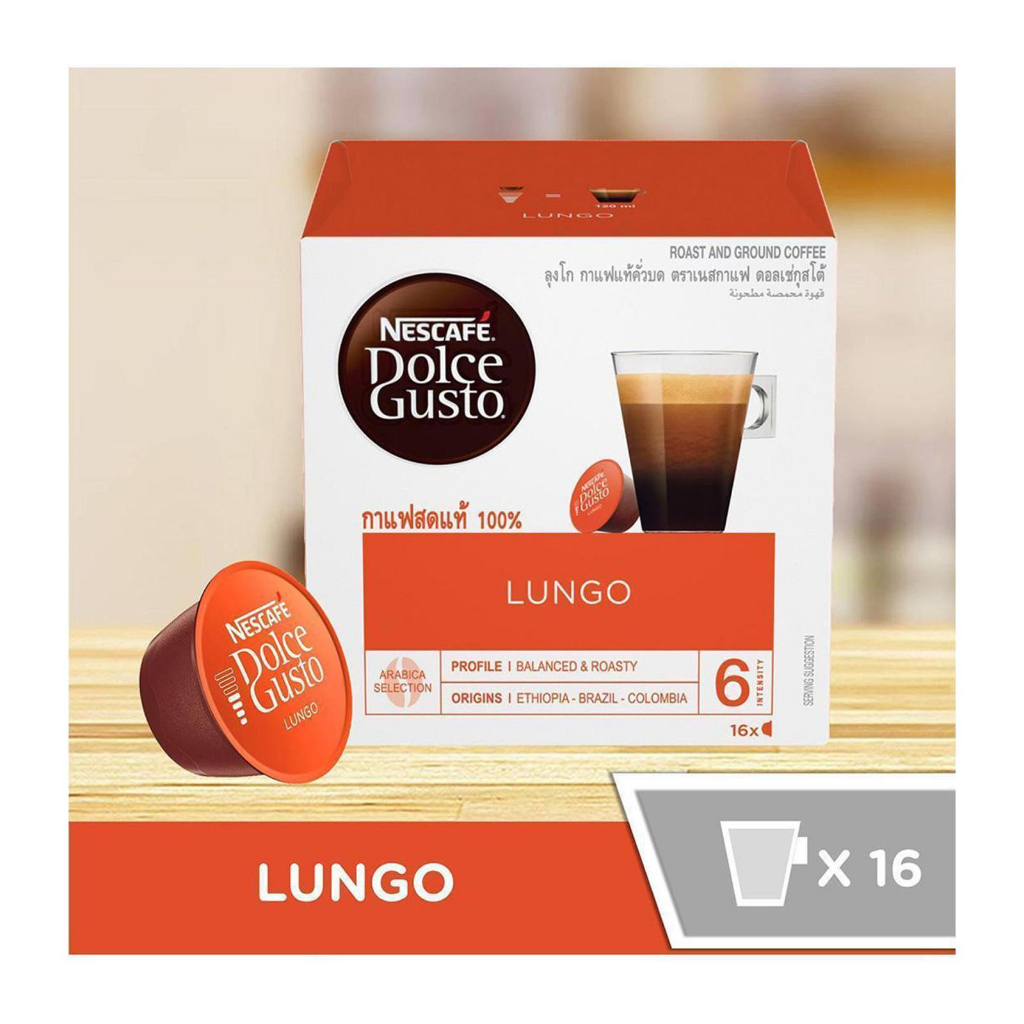 Nescafe Dolce Gusto Cafe Au Lait Capsules/Espresso Intenso Capsules 16S ...