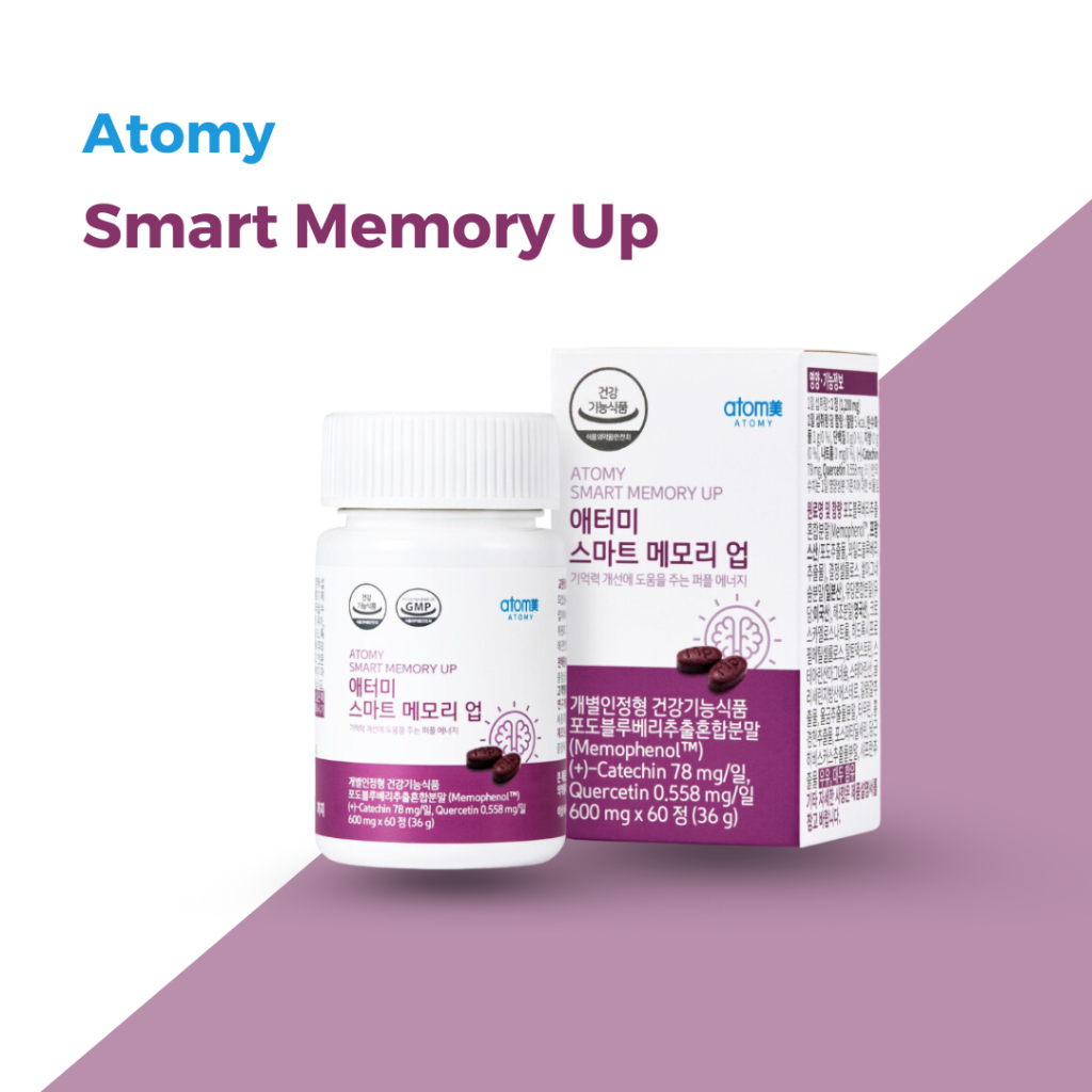 Atomy Smart Memory Up 600mg x 60 tablets | Shopee Singapore