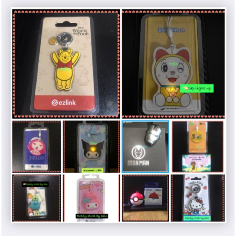 🇸🇬Collectible🇸🇬 dorami kuromi Poke ball Doraemon winnie the pooh line ...